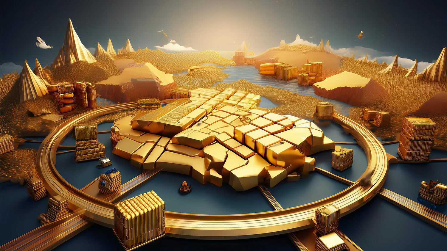 The History of Gold Transport Between Countries and Continents: From A ...